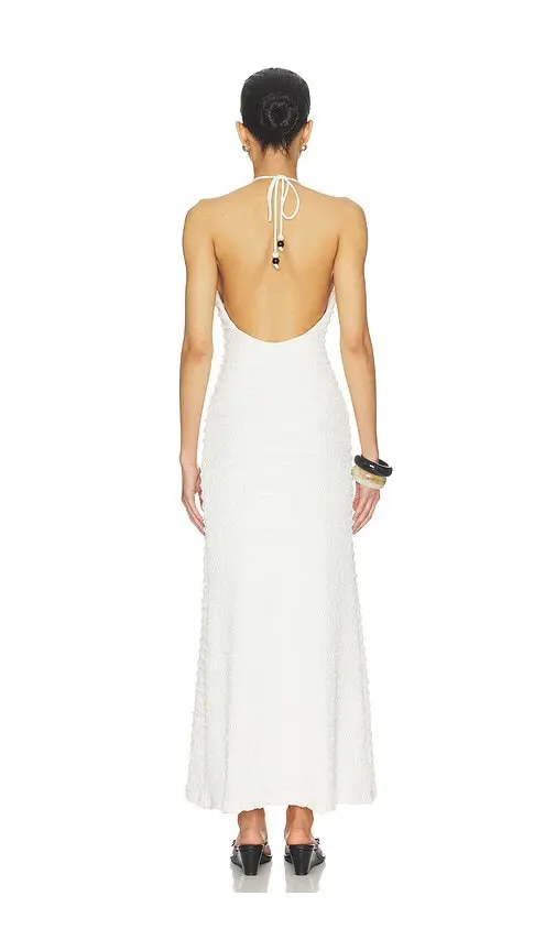 SEVEN WONDERS Adalee Ruffle Texture Maxi Dress