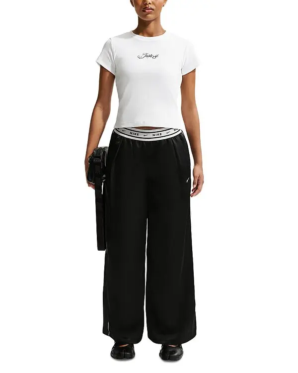 Nike Sportswear Ribbed Cropped Tee