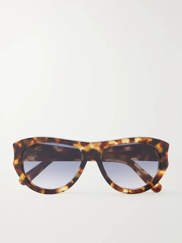 Dior Acetate Aviator Sunglasses - Tortoiseshell