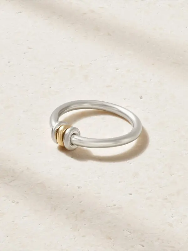 SPINELLI KILCOLLIN Sirius Sterling And 18-karat Gold Ring - Silver
