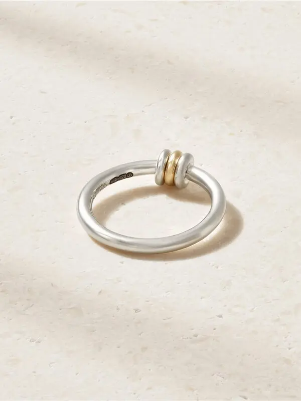 SPINELLI KILCOLLIN Sirius Sterling And 18-karat Gold Ring - Silver