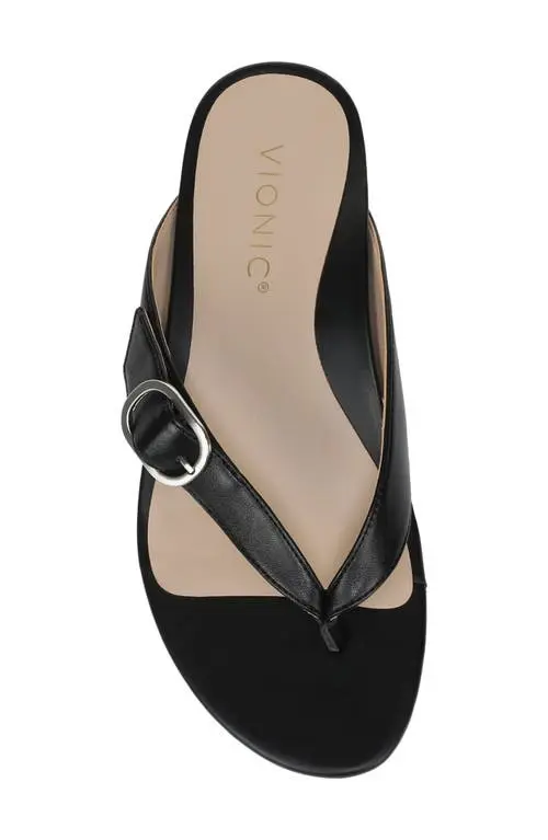 Vionic Ginny Flip-flop - Black