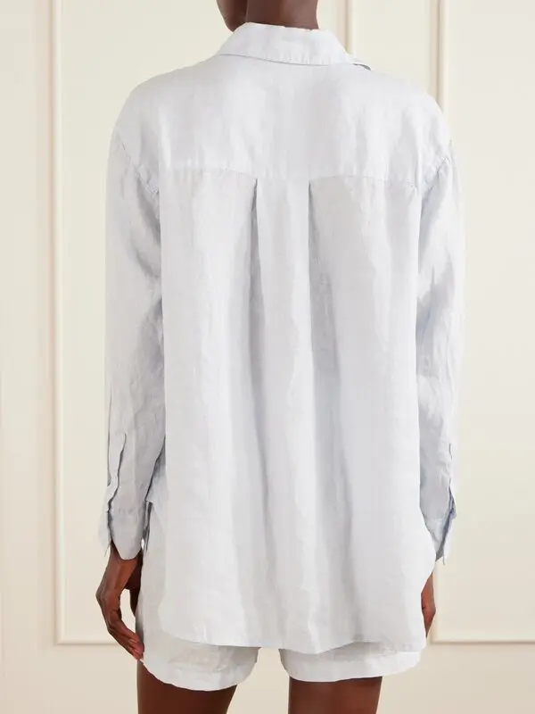 JAMES PERSE Linen-canvas Relaxed Shirt