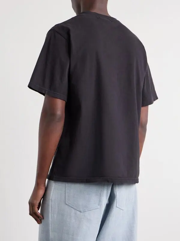 REMI RELIEF Lafayette Printed Cotton-jersey T-shirt