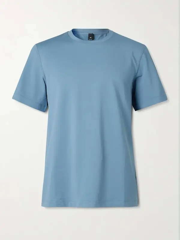 Lululemon Stretch Recycled-jersey T-shirt - Light Blue