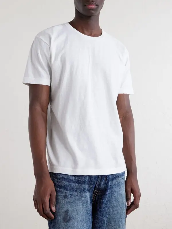 FULLCOUNT Two-pack Cotton-jersey T-shirt