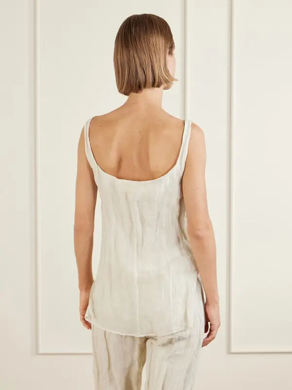 RÓHE Cotton-blend Tank Top