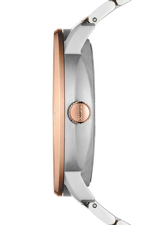 MIDO Commander Ii Skeleton Bracelet Watch