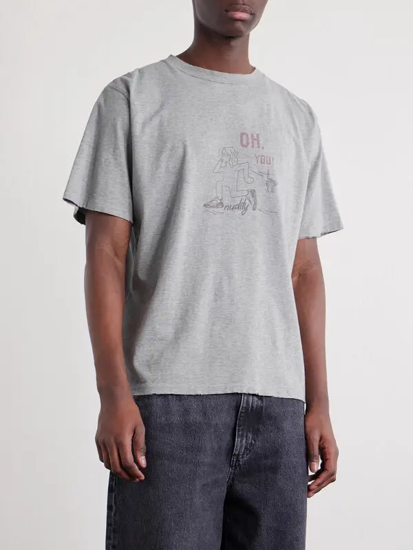 REMI RELIEF Oh, You Printed Cotton-jersey T-shirt