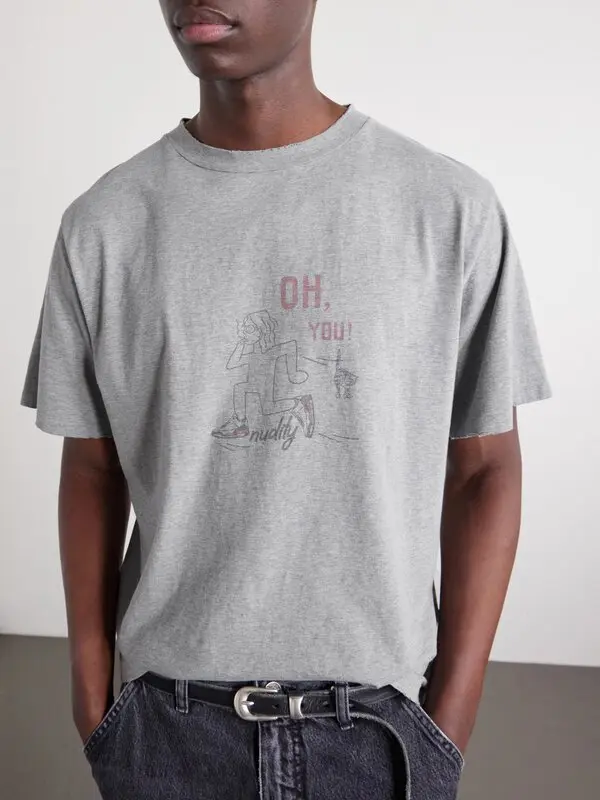 REMI RELIEF Oh, You Printed Cotton-jersey T-shirt