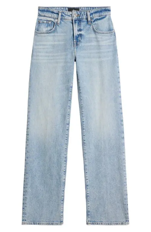 7 For All Mankind Calie Mid-rise Straight Leg Jeans - Ode To