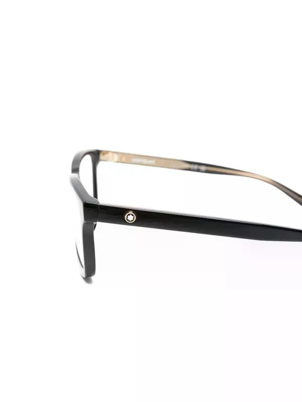 Montblanc Rectangle-frame Eyeglasses - Black