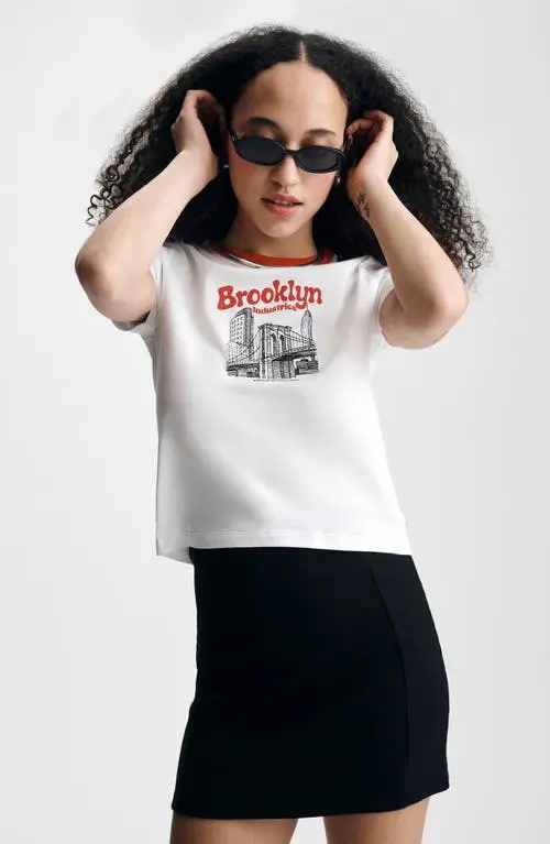 Brooklyn Industries Ringer Graphic T-shirt