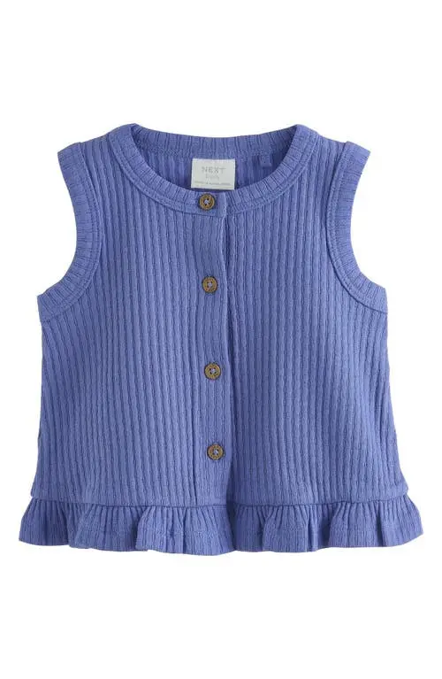 NEXT Ribbed Vest And Pants Set