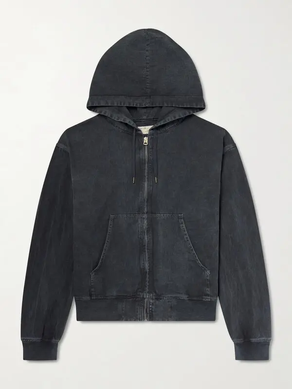 REMI RELIEF Cotton-twill Hooded Blouson Jacket