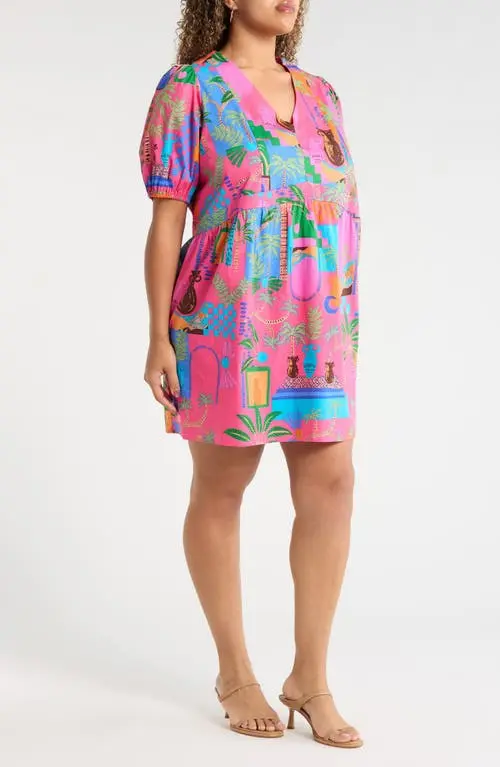 SUGARLIPS Lanus City Jerome Shift Mini Dress