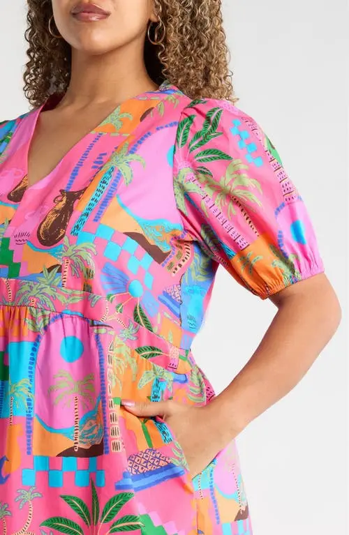 SUGARLIPS Lanus City Jerome Shift Mini Dress
