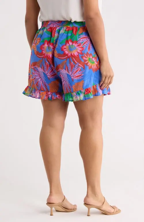 SUGARLIPS Floral High-waist Shorts