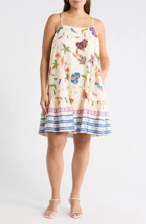 SUGARLIPS Miraflor Jenny Shift Mini Dress