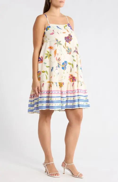 SUGARLIPS Miraflor Jenny Shift Mini Dress