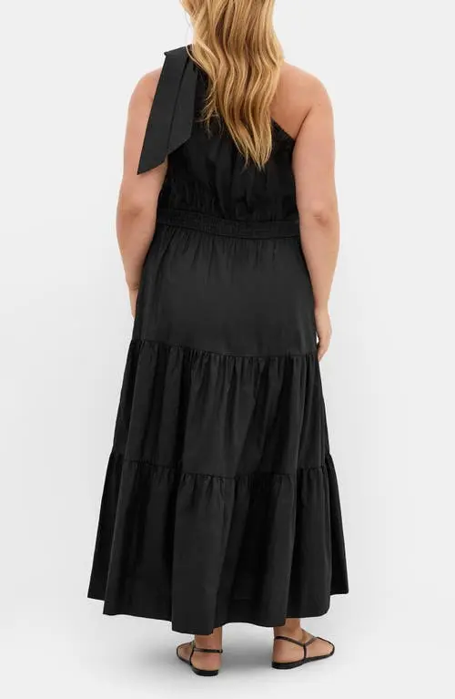 City Chic Haylee One-shoulder Maxi Dress
