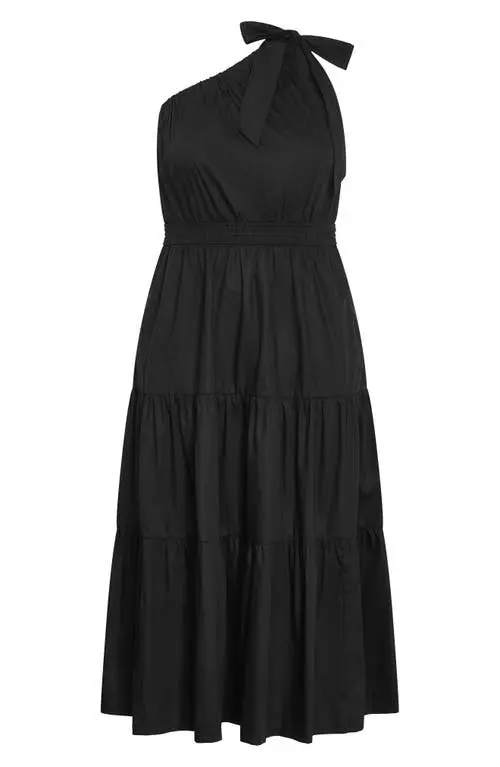 City Chic Haylee One-shoulder Maxi Dress