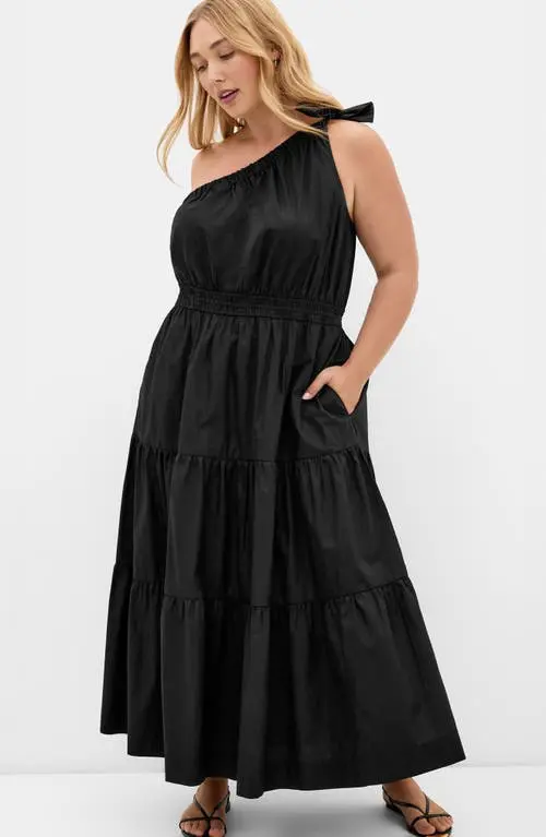 City Chic Haylee One-shoulder Maxi Dress