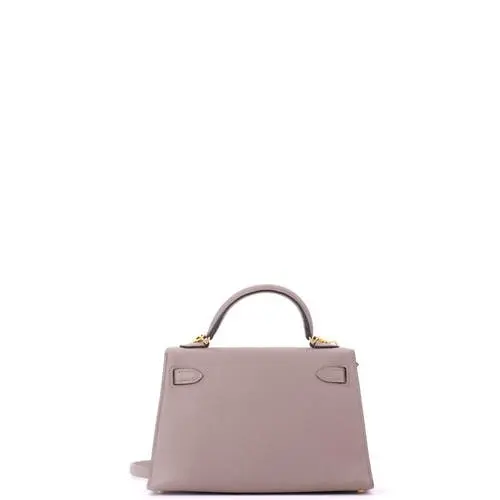 Hermès Kelly Mini Ii Bag Epsom With Gold Hardware 20 - Grey