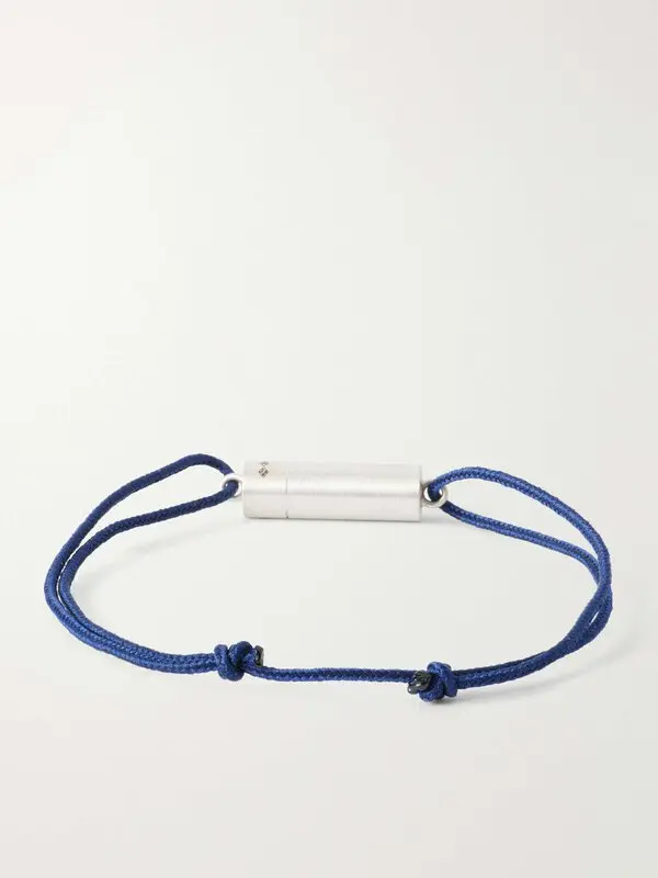 Le Gramme 5g Sterling Silver Woven Bracelet