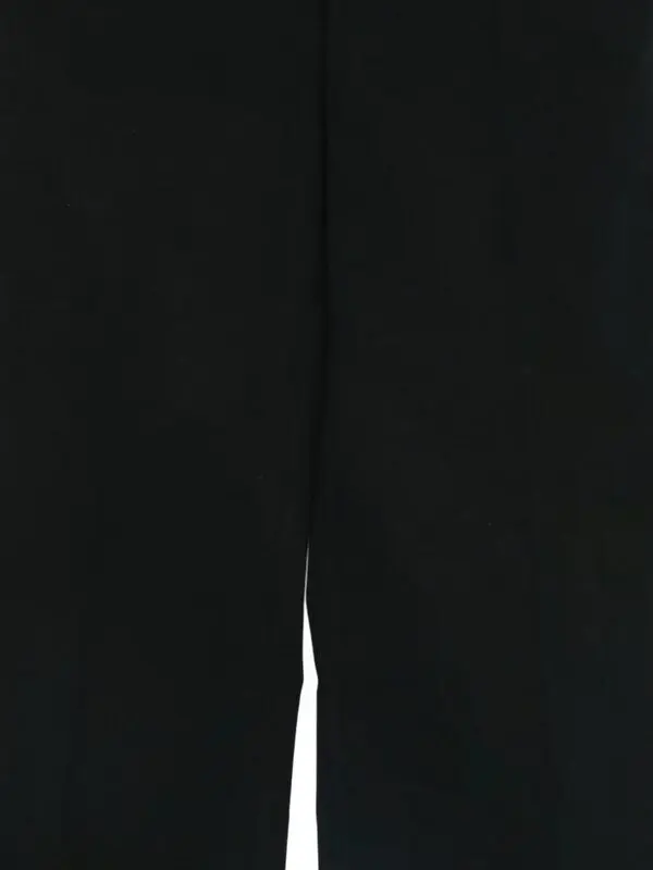 Closed Button-fastening Tailored Trousers