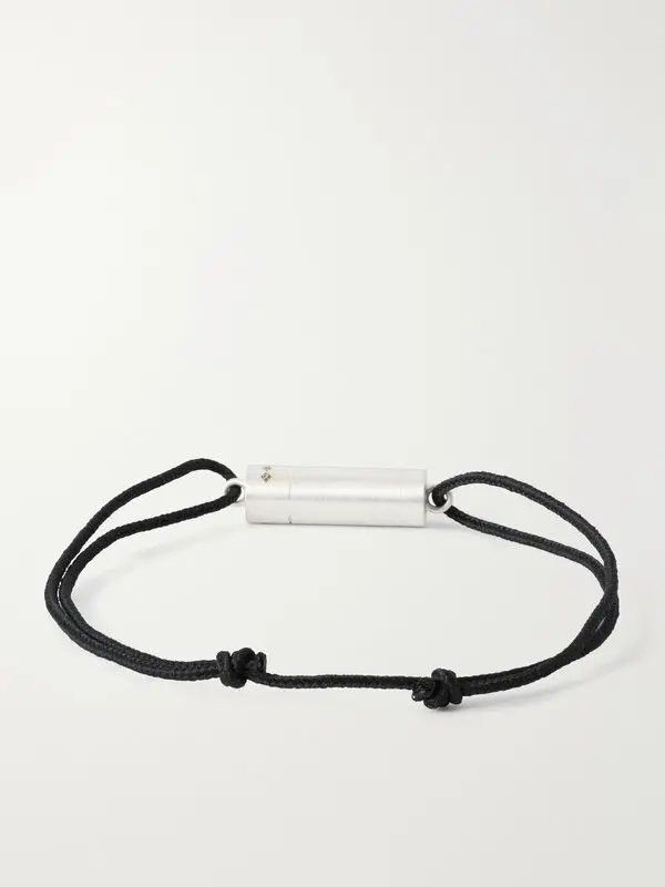 Le Gramme 5g Sterling Silver Woven Bracelet