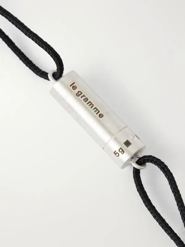 Le Gramme 5g Sterling Silver Woven Bracelet