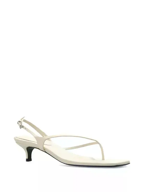 BLACK SUEDE STUDIO Mehak Thong Sandals - Neutrals