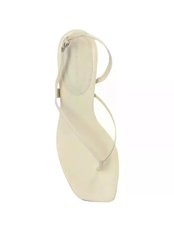 BLACK SUEDE STUDIO Mehak Thong Sandals - Neutrals