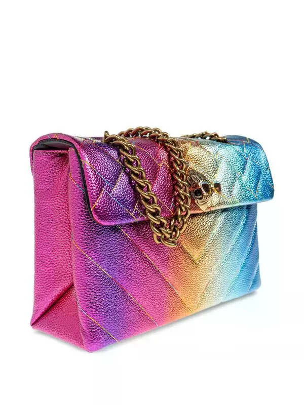 Kurt Geiger Mini Kensington Quilted Leather Tote - Pink