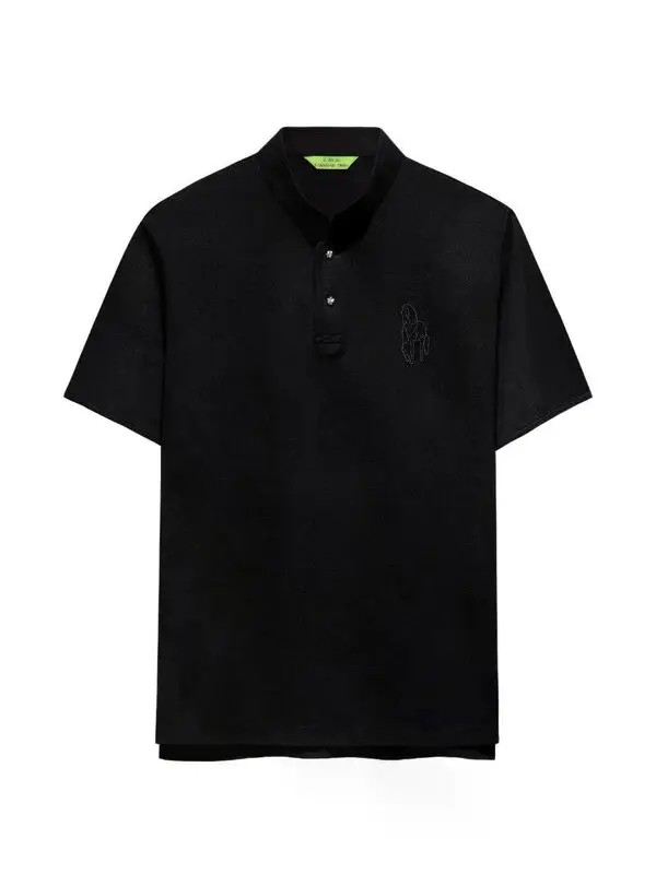 Shanghai Tang Tang Horse Polo Shirt - Black
