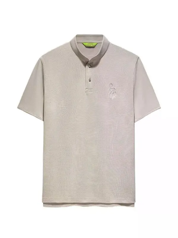 Shanghai Tang Tang Horse Polo Shirt - Neutrals