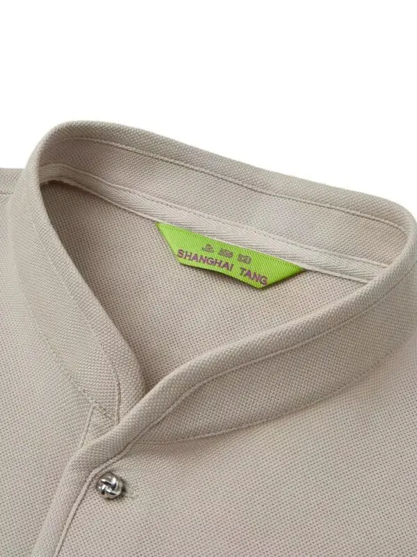 Shanghai Tang Tang Horse Polo Shirt - Neutrals