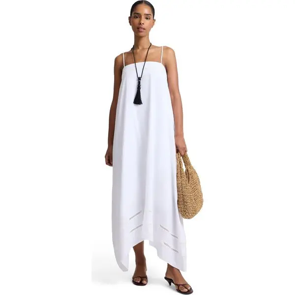 Onia Square Neck Maxi Dress - White