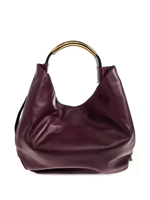 Moschino Handle Me Logo-plaque Tote Bag