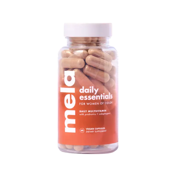 MELA VITAMINS Daily Essentials Multivitamin For Of Color - Peachy Coral