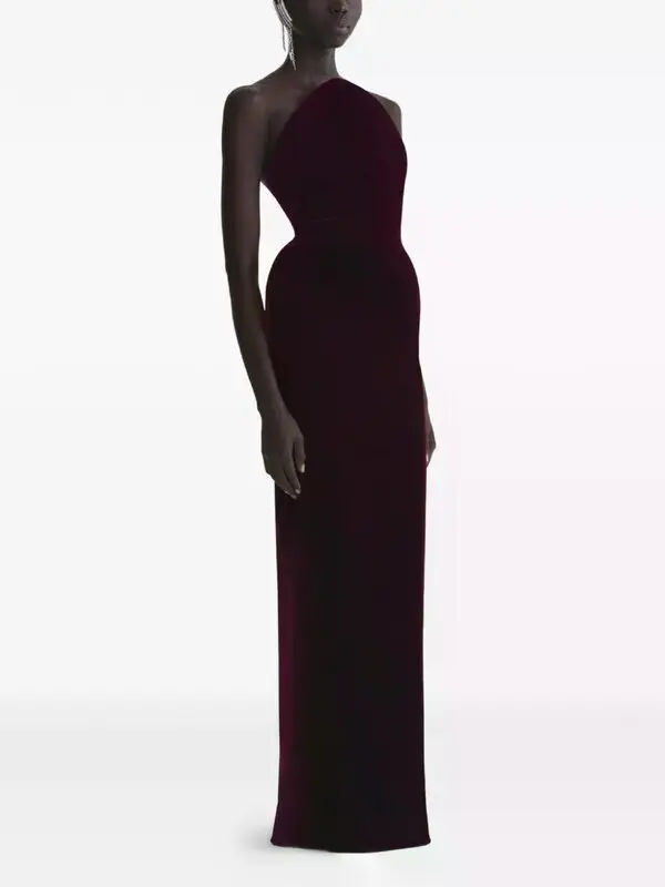 MUGLER Velvet Gown - Purple