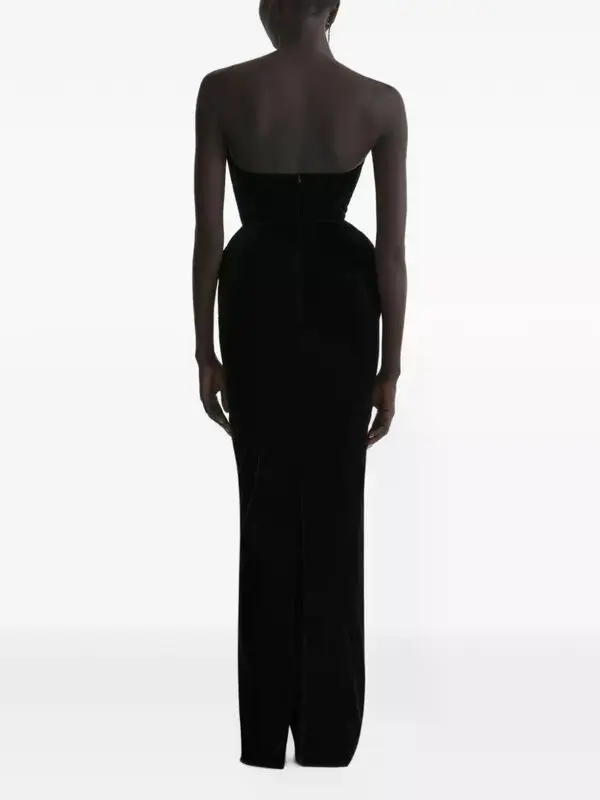 MUGLER Velvet Gown