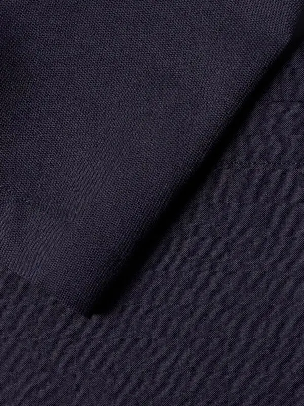 De Bonne Facture Double-breasted Wool Suit Jacket