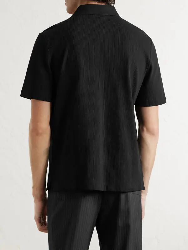 Mr P. Organic Cotton Shirt - Black