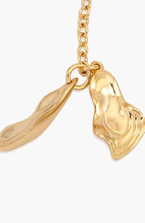 YOJ Lasa Lariat Mix Chain Necklace