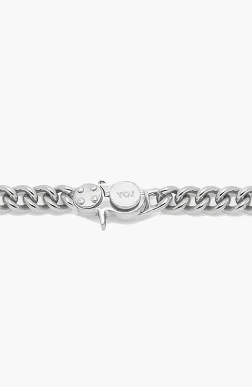 YOJ Loop Curb Chain Bracelet Plated
