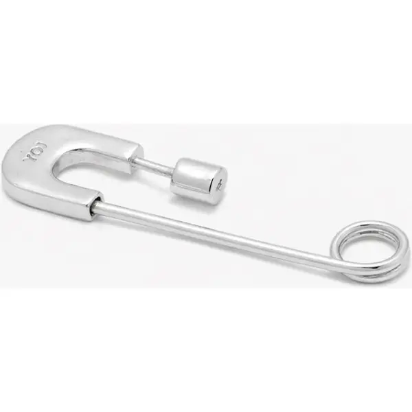 YOJ Pin Hoop Earring