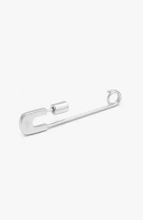 YOJ Pin Hoop Earring