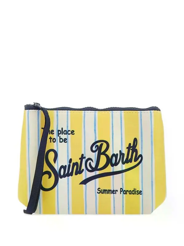MC2 SAINT BARTH Aline Clutch Bag - Yellow